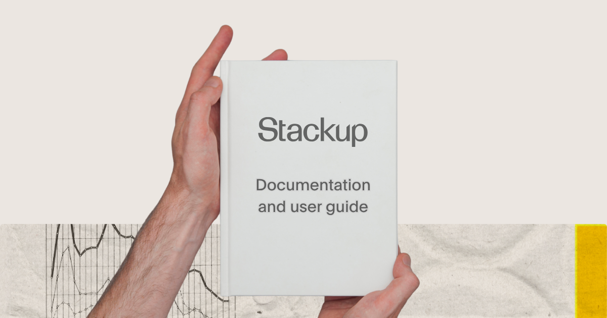 Stackup Documentation - Digital Asset Management Platform for Crypto Operations